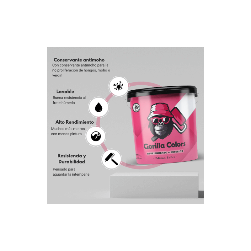 Revestimiento Exterior para fachadas 【 Gorilla Colors】 • ¡Entra Ya!