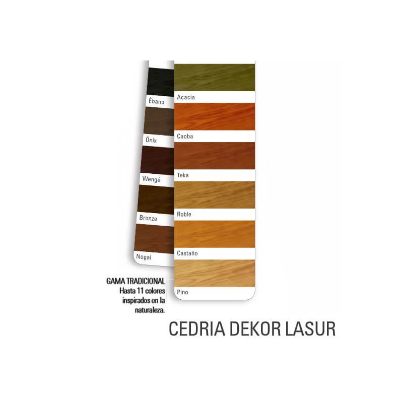 Dekor Lasur Cedria Lasur Satinado OFERTA